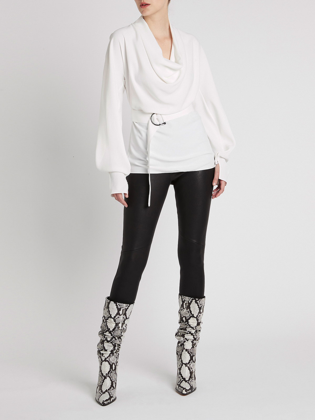 Camilla and Marc Piper Cowl Top - White | Garmentory