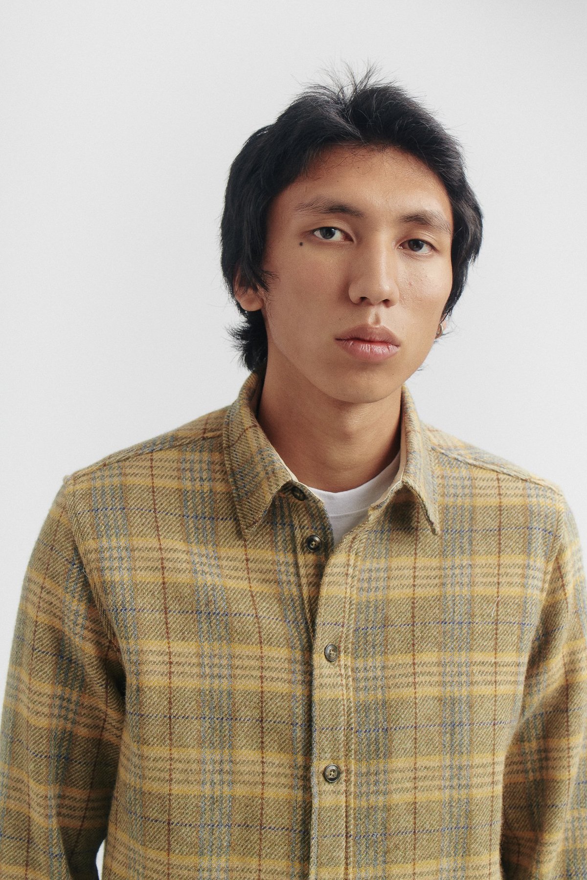 A Kind of Guise Dullu overshirt - golden hour check | Garmentory