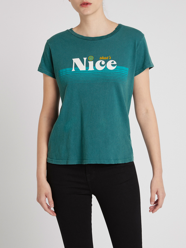 Mother Denim The Boxy Goodie Goodie Tee - That's Nice | Garmentory