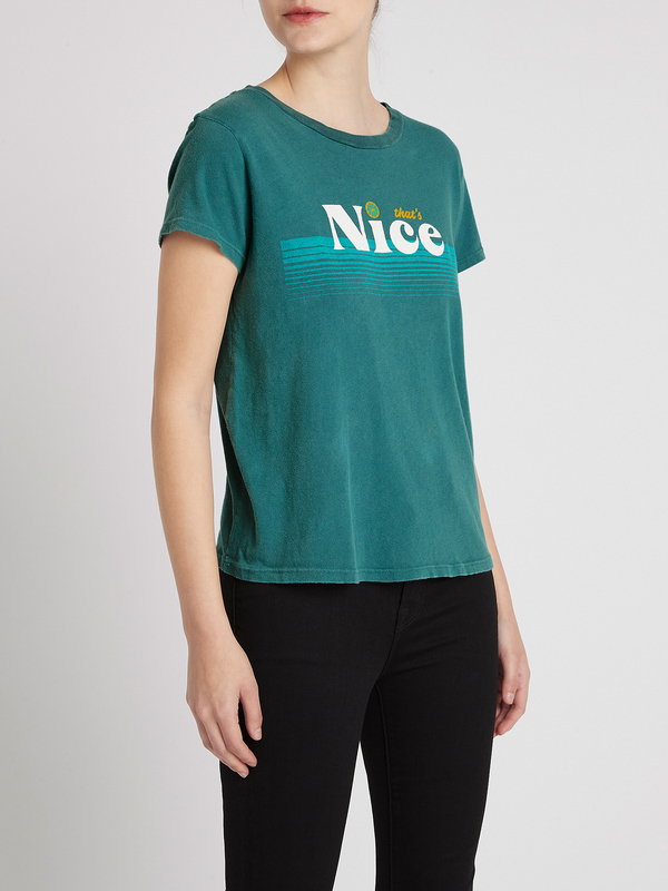 Mother Denim The Boxy Goodie Goodie Tee - That's Nice | Garmentory