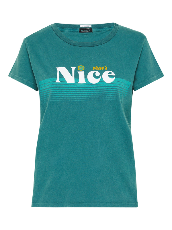Mother Denim The Boxy Goodie Goodie Tee - That's Nice | Garmentory