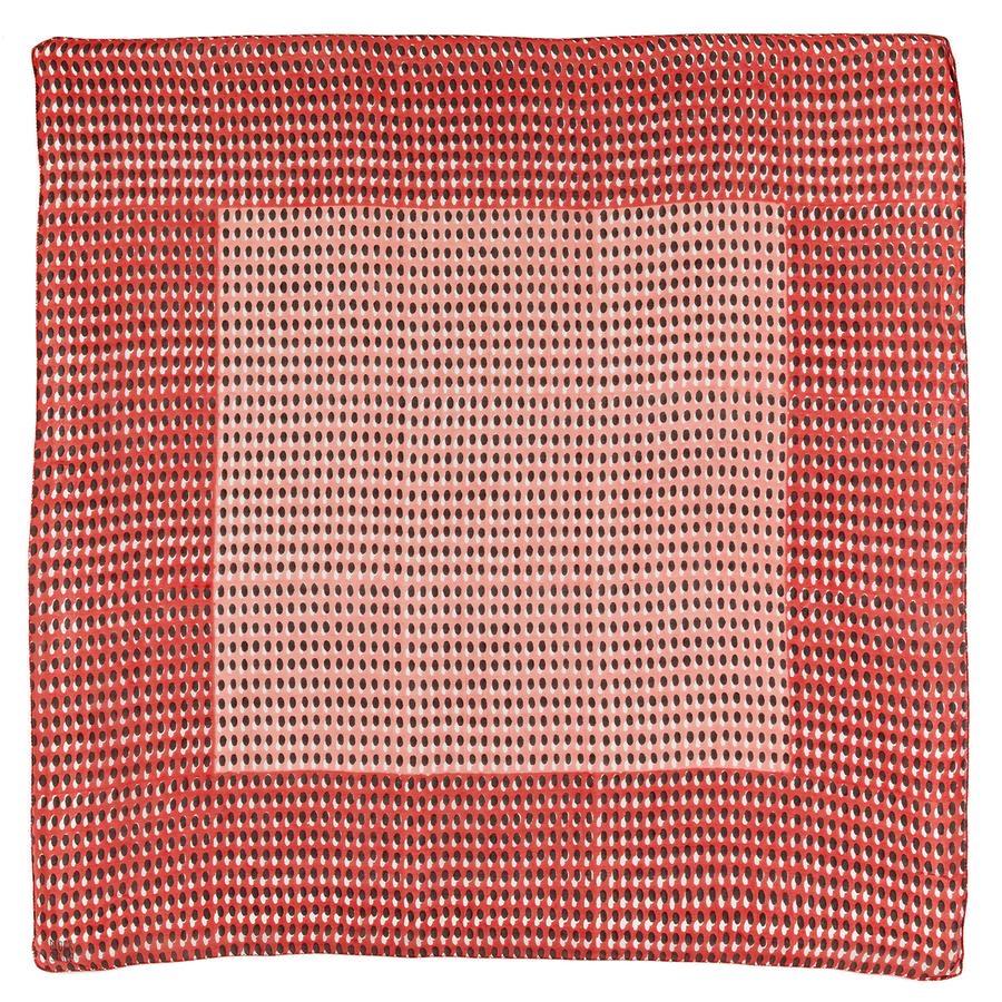 Block Shop Textiles Kiki Square Scarf - Geranium | Garmentory