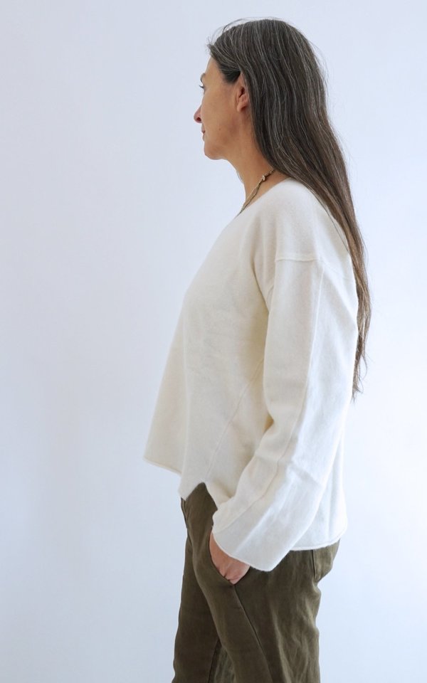 MJ WATSON V Neck - Natural | Garmentory