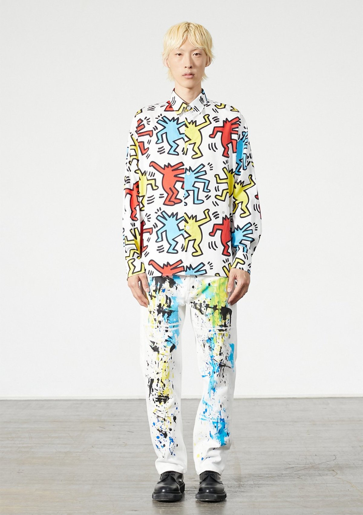 tudes Studio ILLUSION KEITH HARING - WHITE | Garmentory