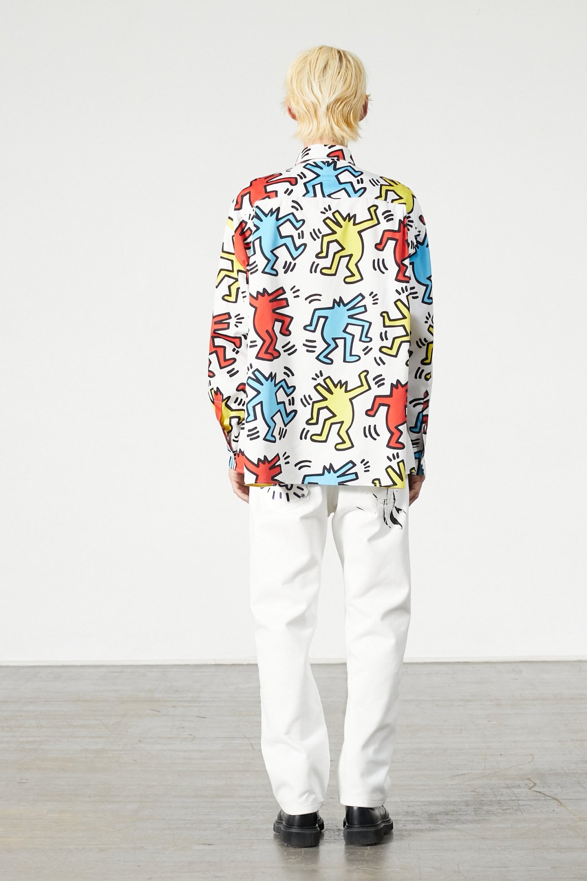 tudes Studio ILLUSION KEITH HARING - WHITE | Garmentory