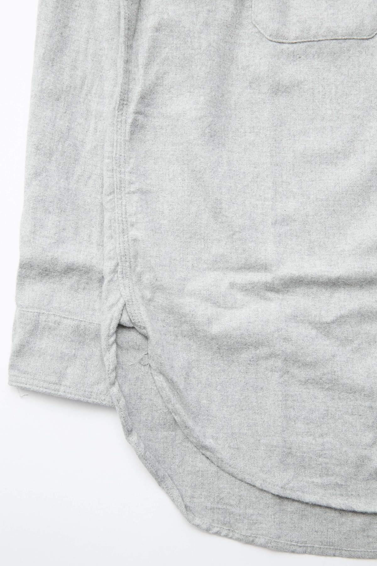 Engineered Garments Brushed Cotton Twill Work Shirt - Light Grey ...
