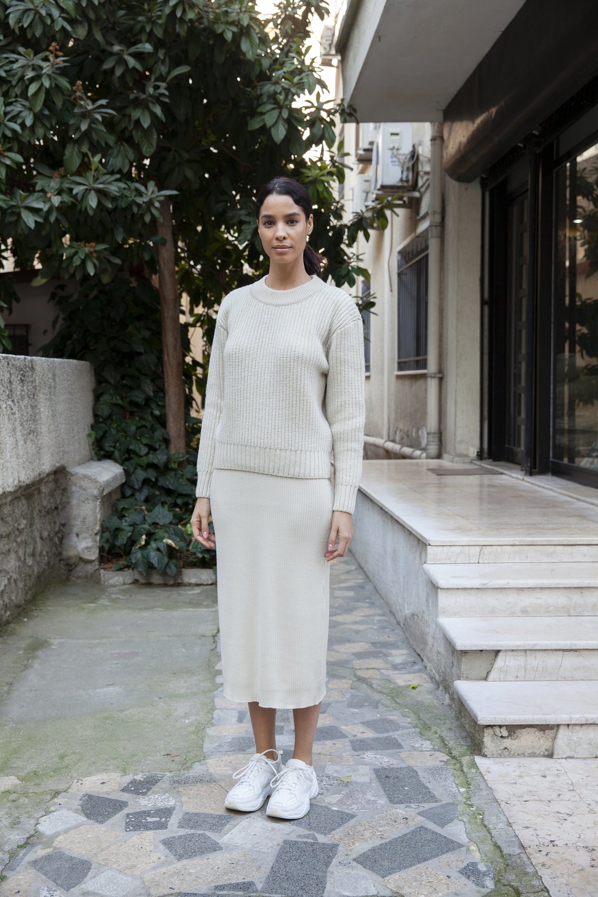 By Signe Coco Sweater - Ecru | Garmentory