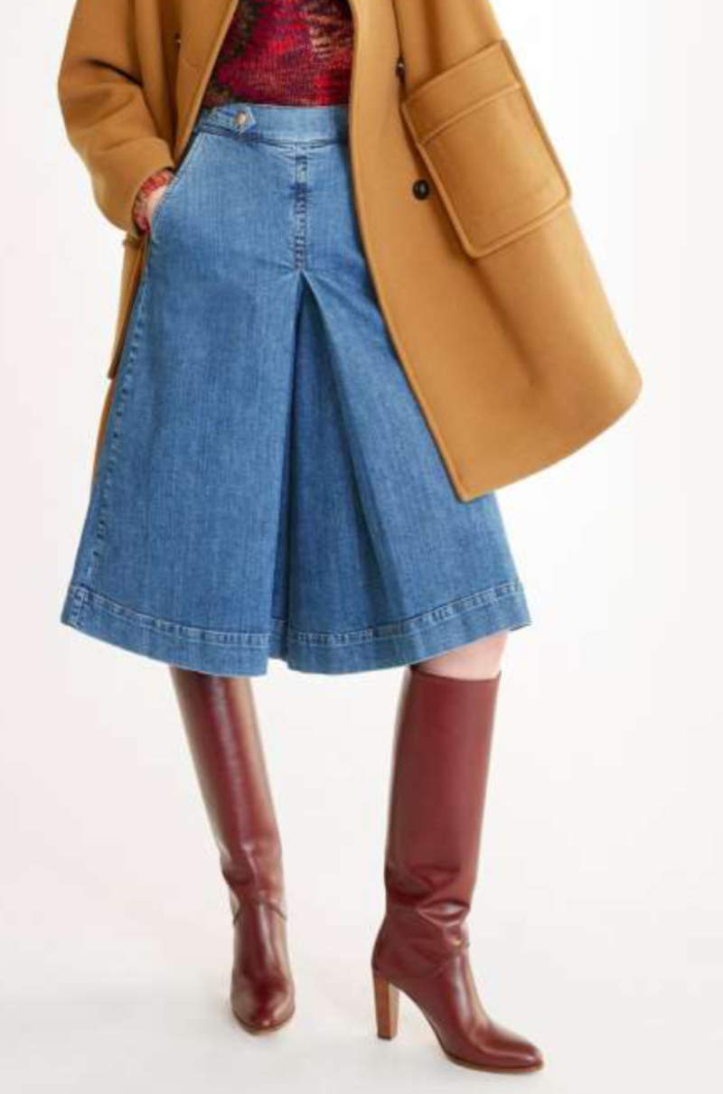 Vanessa Bruno Pégase Culotte - Indigo | Garmentory