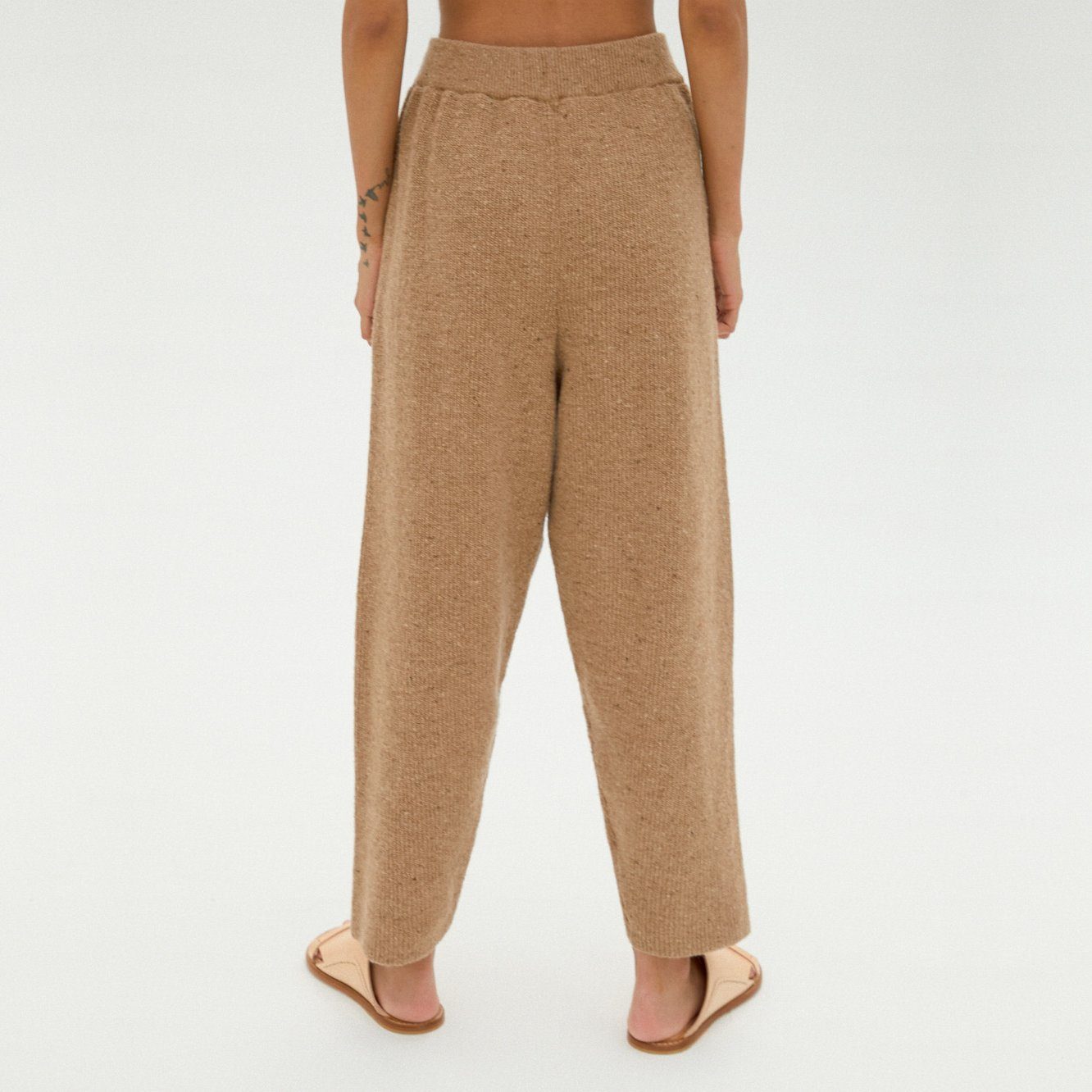 Cordera Soft Wool Knit Pant - Camel | Garmentory