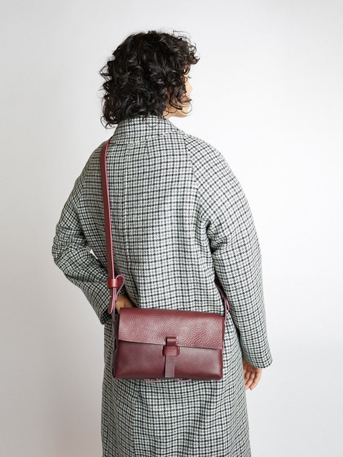 Kate Sheridan Cube Bag - Plum | Garmentory
