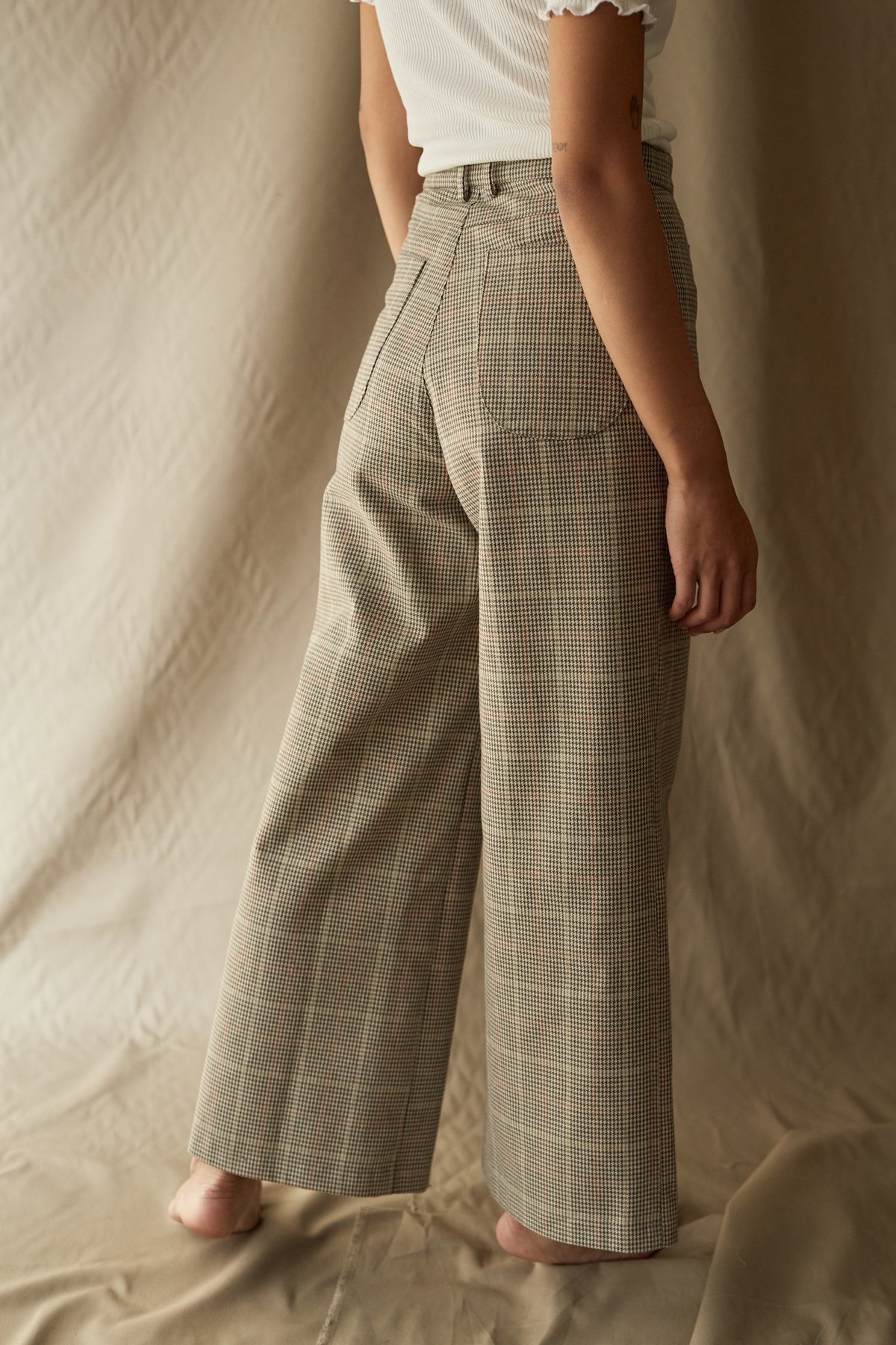 SELVA / NEGRA plaid ollie pant - cocina plaid | Garmentory