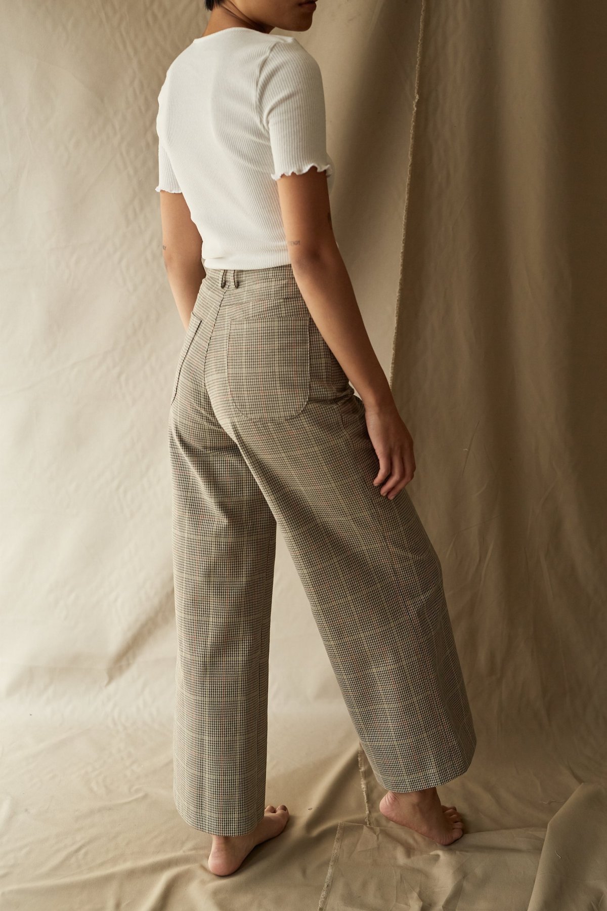 SELVA / NEGRA plaid ollie pant - cocina plaid | Garmentory