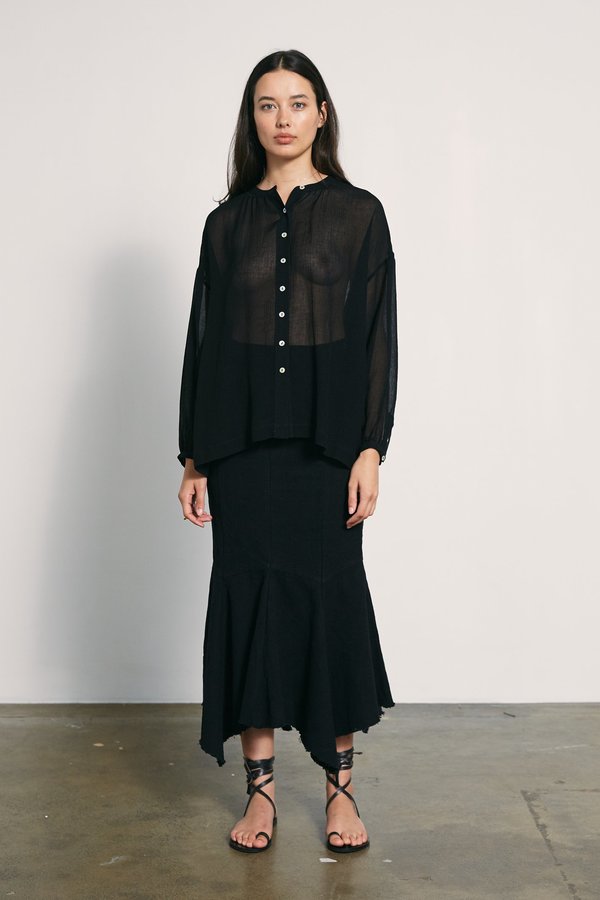 MARLE Hunter Shirt - Black | Garmentory