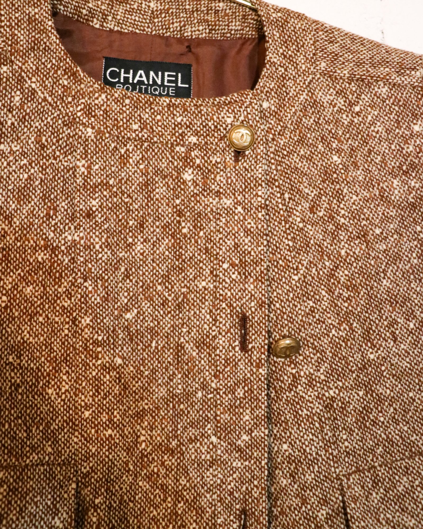 Vintage Chanel Tweed Jacket | Garmentory