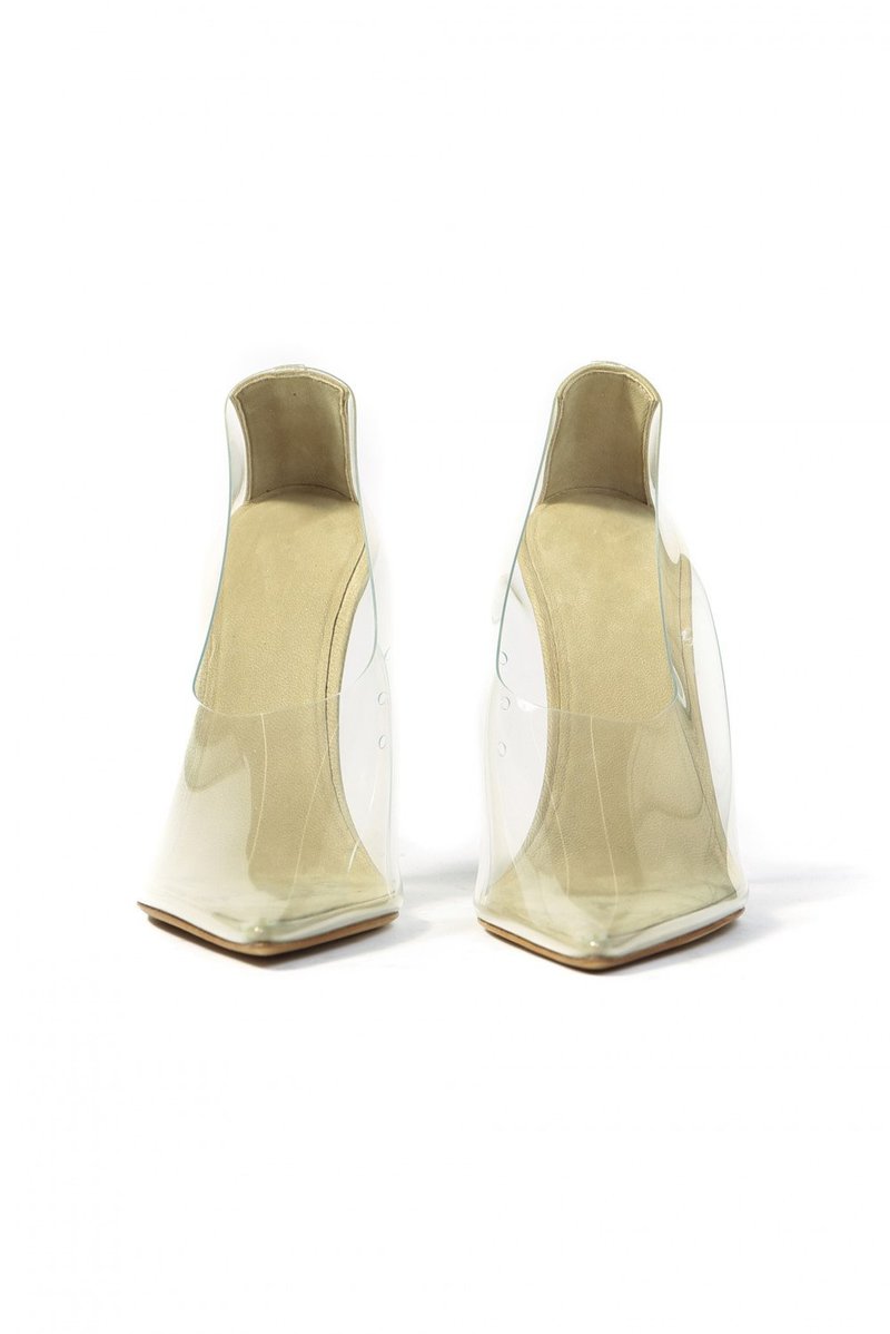 YEEZY Season 8 PVC Clear Pumps - Clear | Garmentory