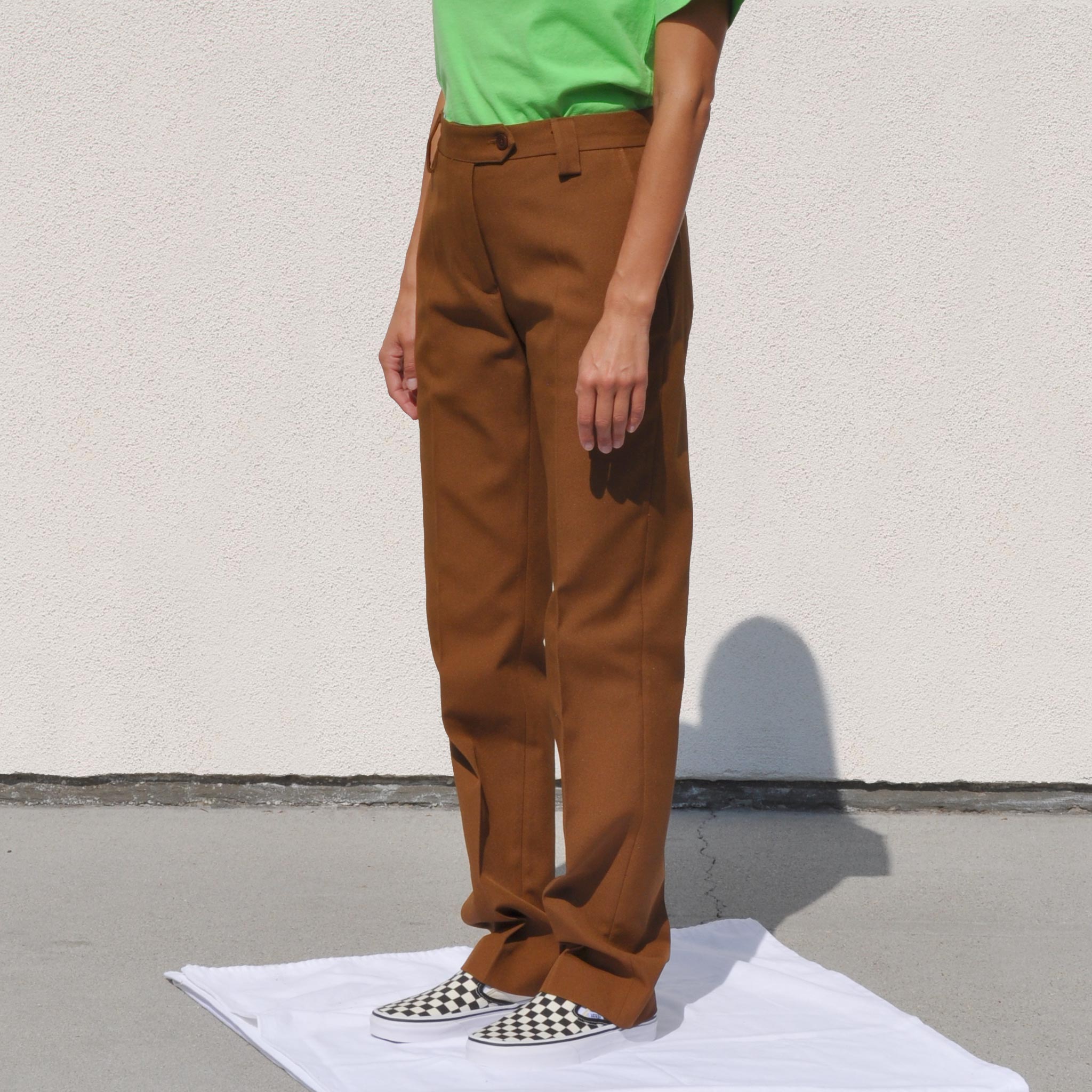 Wales Bonner Dub Tailor Trousers - Tobacco | Garmentory