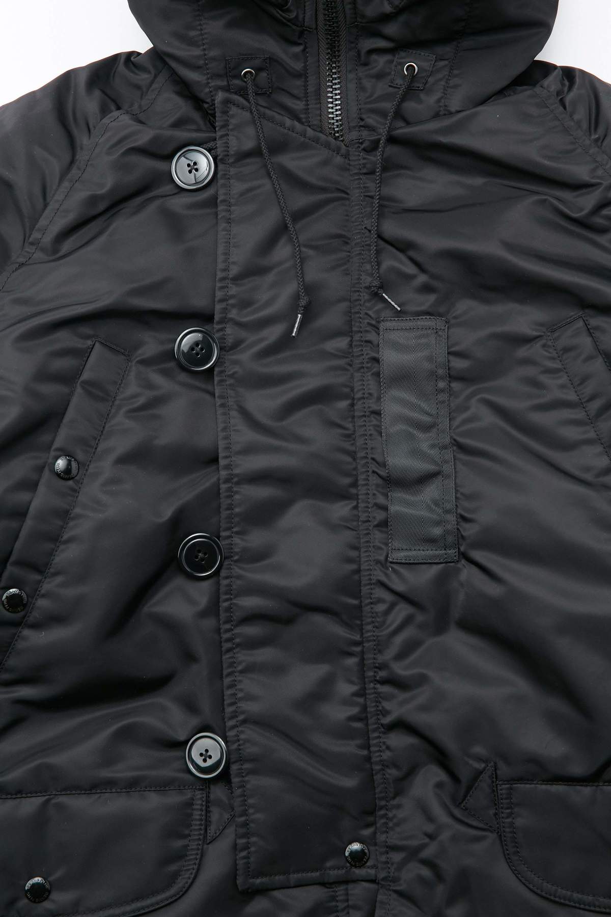 Beams Plus MIL Type-N3B Down Jacket - Black | Garmentory