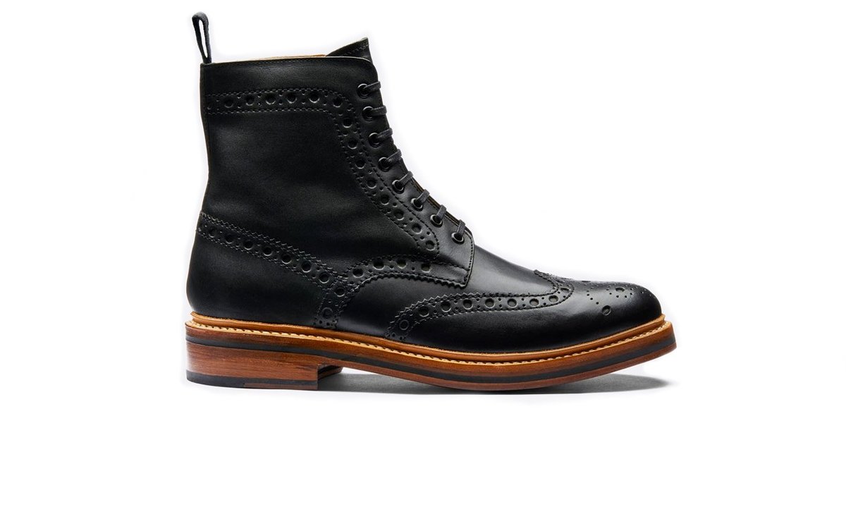 Grenson FRED BOOT - BLACK | Garmentory