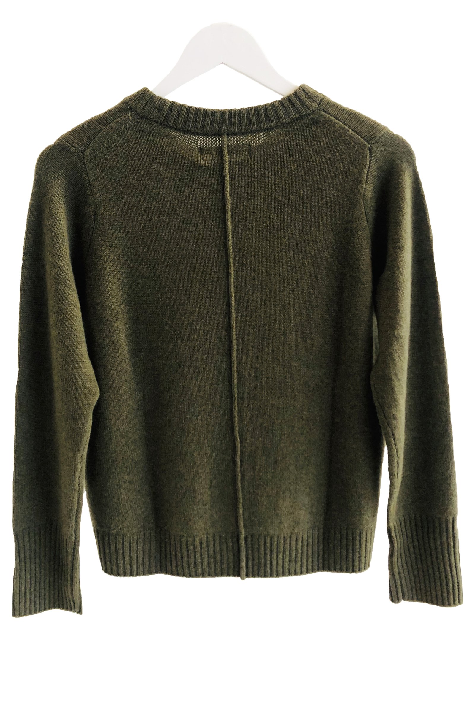 Not Shy Fuentes Cashmere Sweater - Army Green | Garmentory