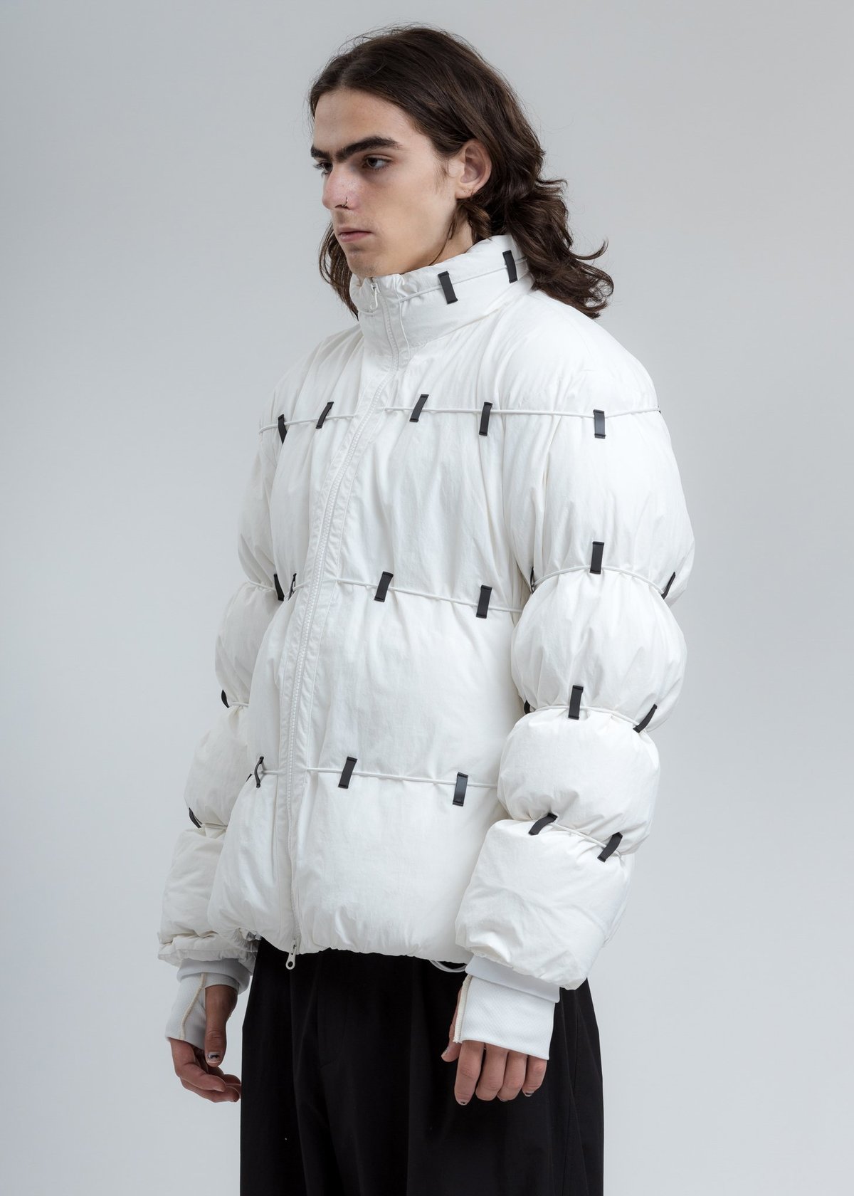 POST ARCHIVE FACTION (PAF) 1.2 Down Center Jacket - White | Garmentory