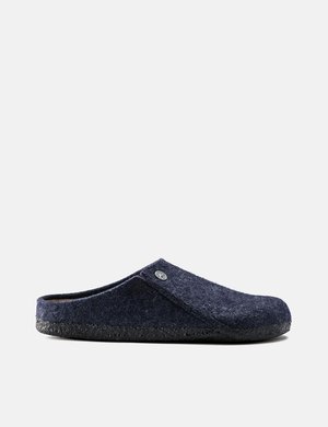 Birkenstock Zermatt Soft Footbed Regular Slipper - Dark Blue | Garmentory