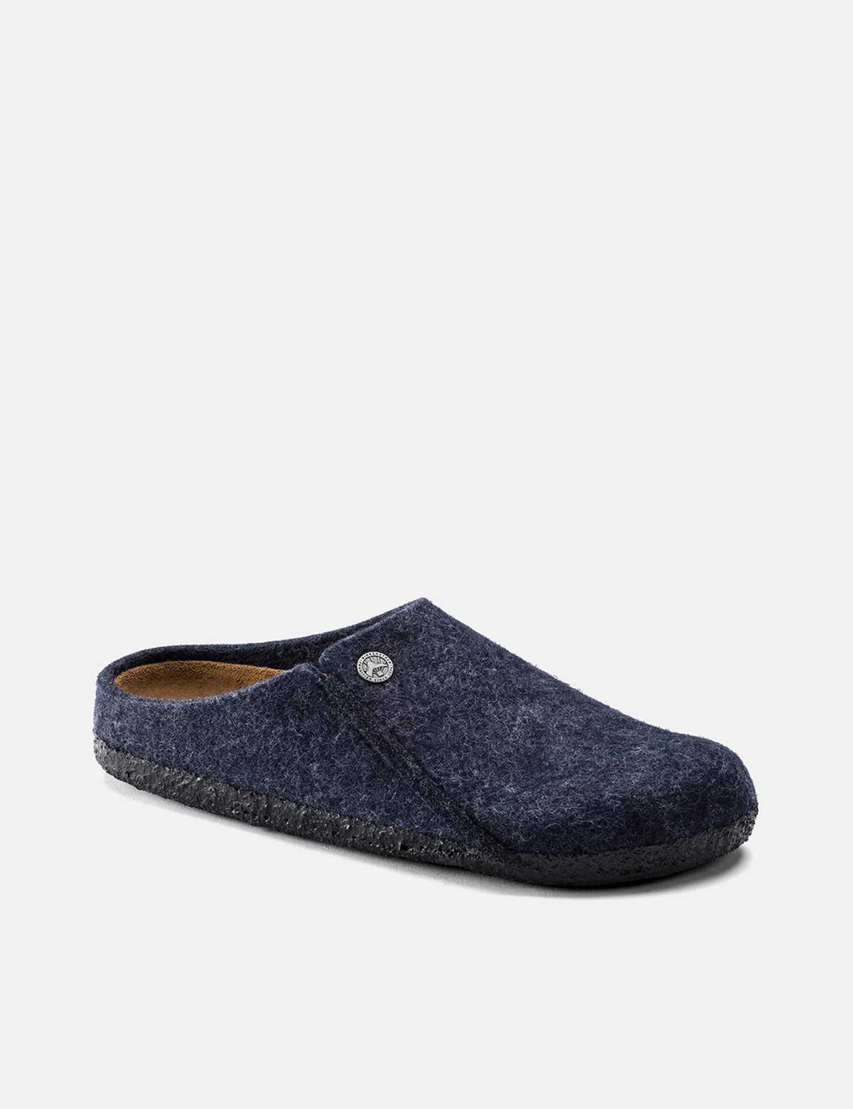 Birkenstock Zermatt Soft Footbed Regular Slipper - Dark Blue | Garmentory