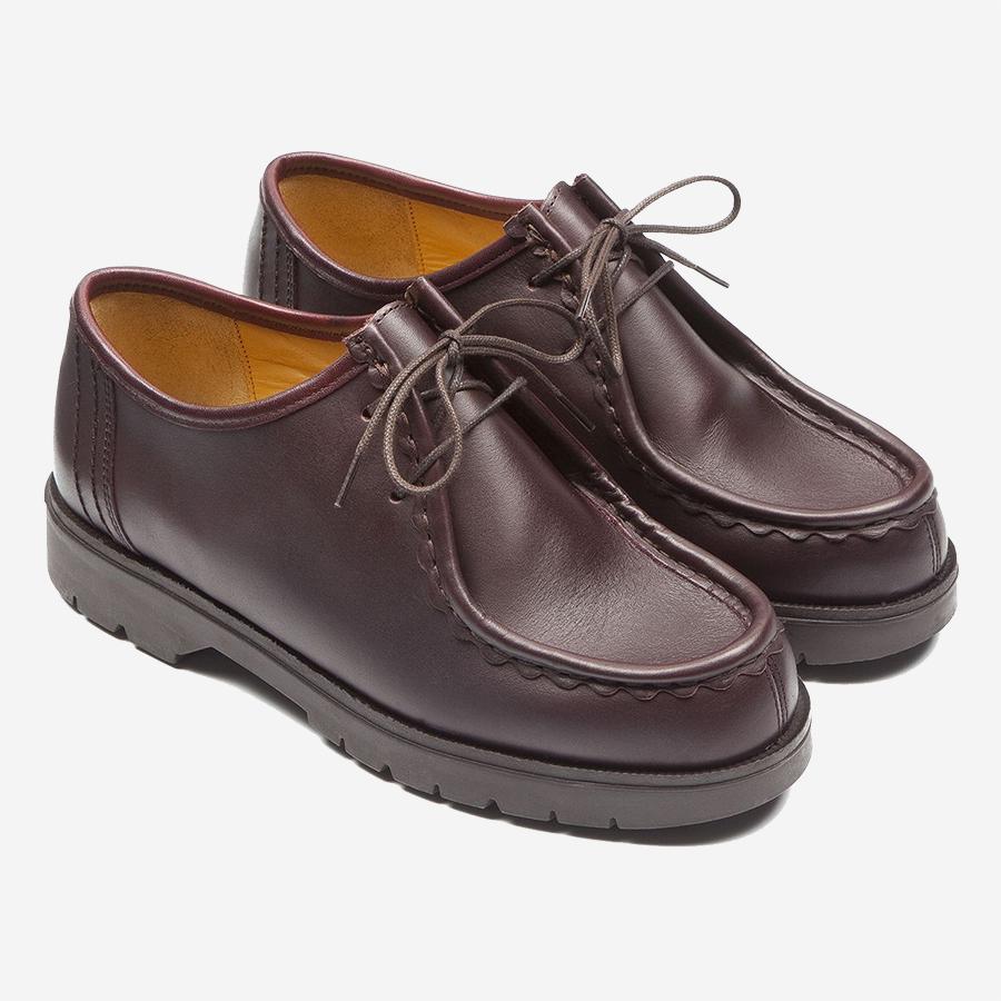 Kleman Padror Leather Tyrolean Shoes - Bordeaux | Garmentory