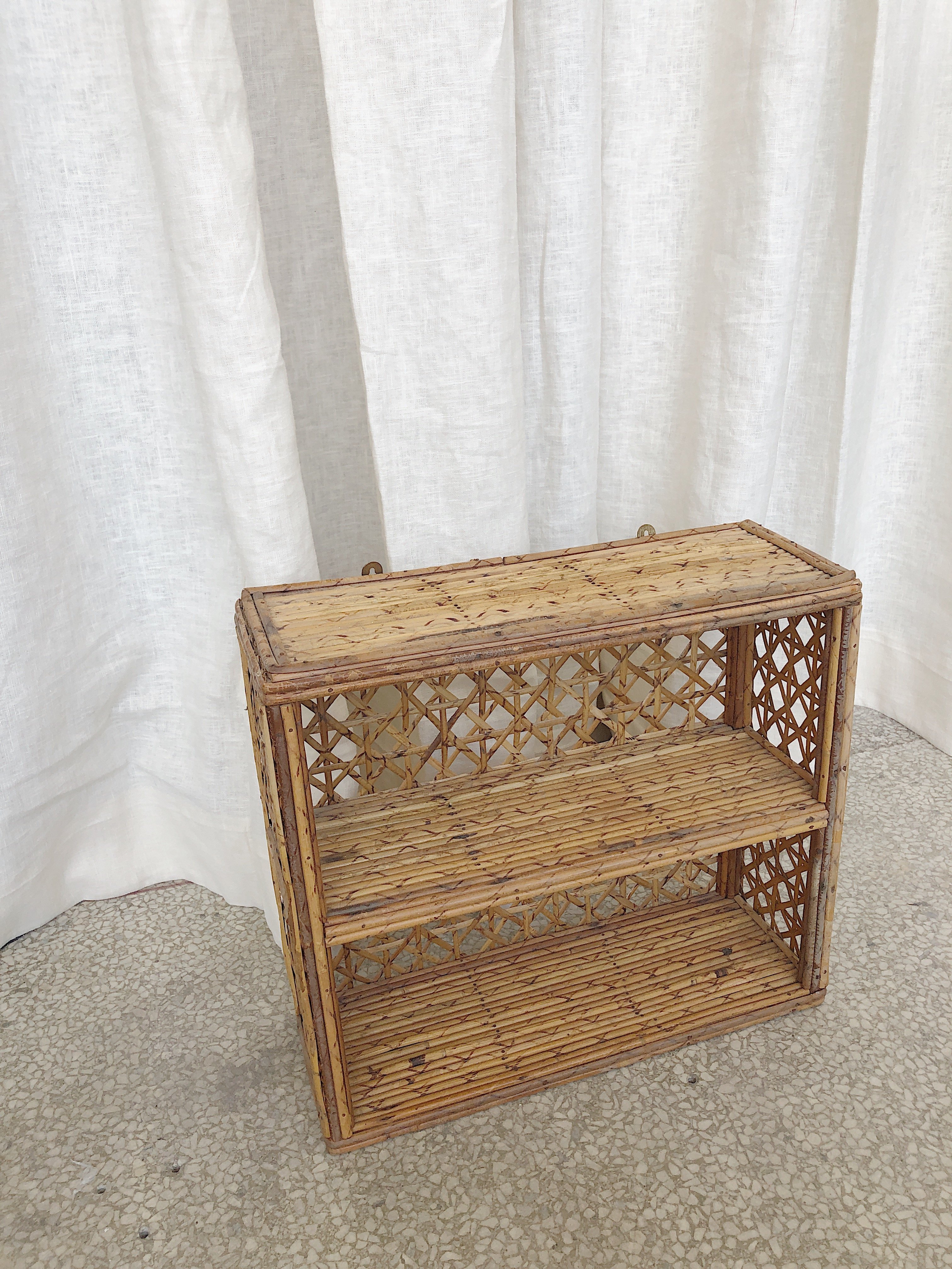 Ri-Ri-Ku WOVEN RATTAN SHELF | Garmentory