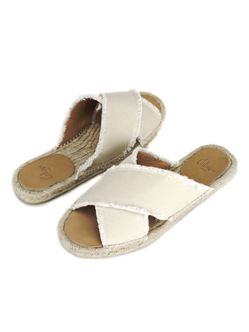 Castaner PALMERA FLAT - IVORY | Garmentory