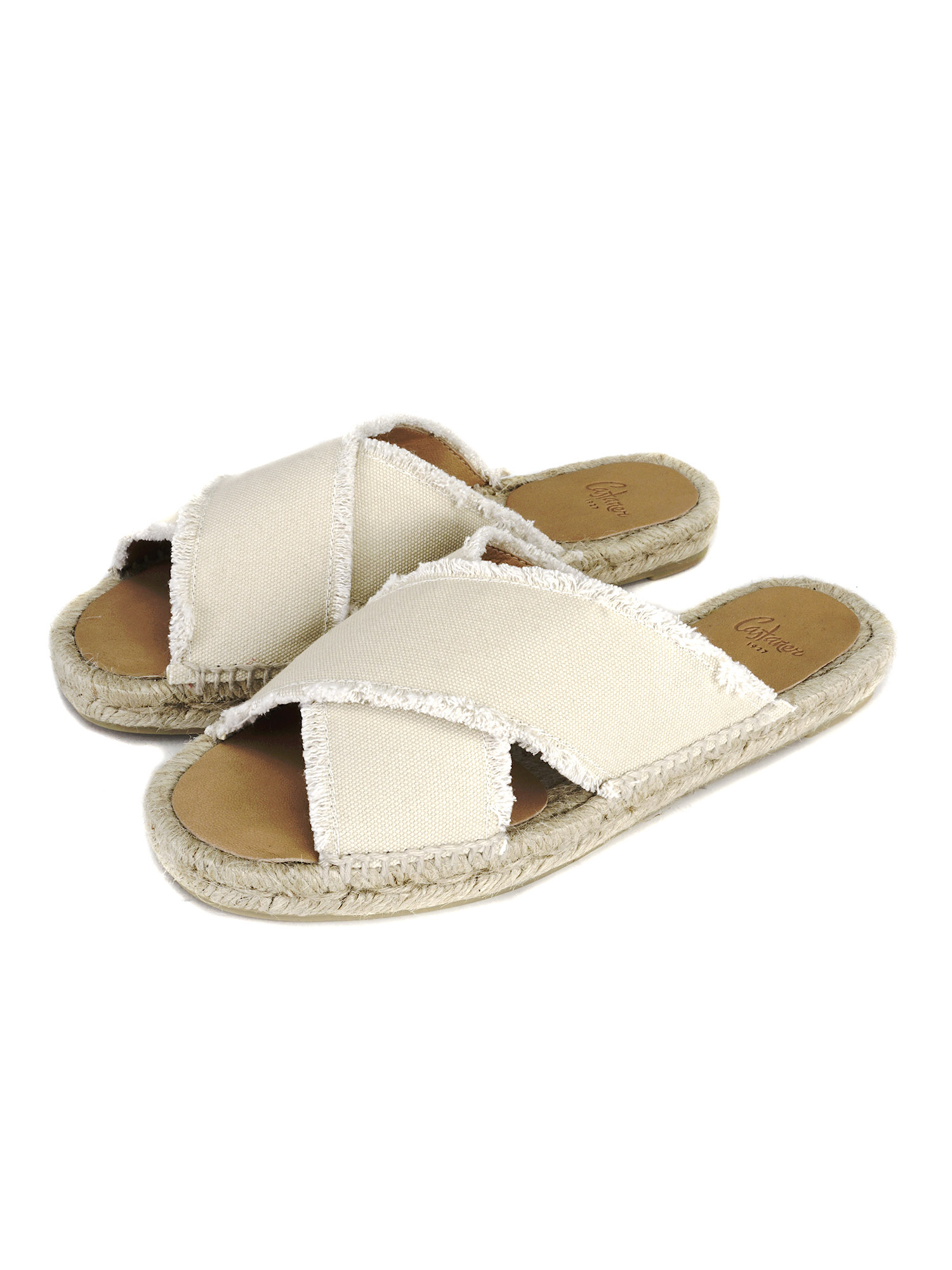 Castaner PALMERA FLAT - IVORY | Garmentory