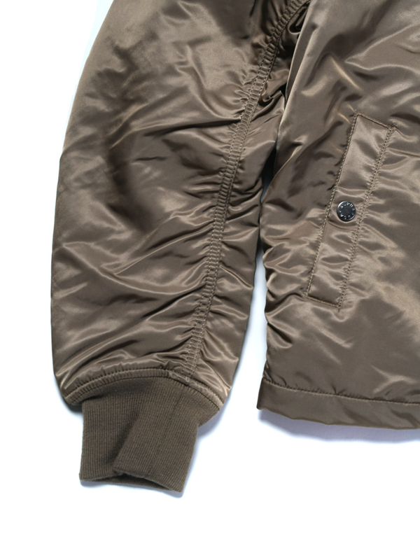 ALPHA INDUSTRIES B-15 STRAIGHT HEM MOD FLIGHT JACKET - Coyote Brown ...