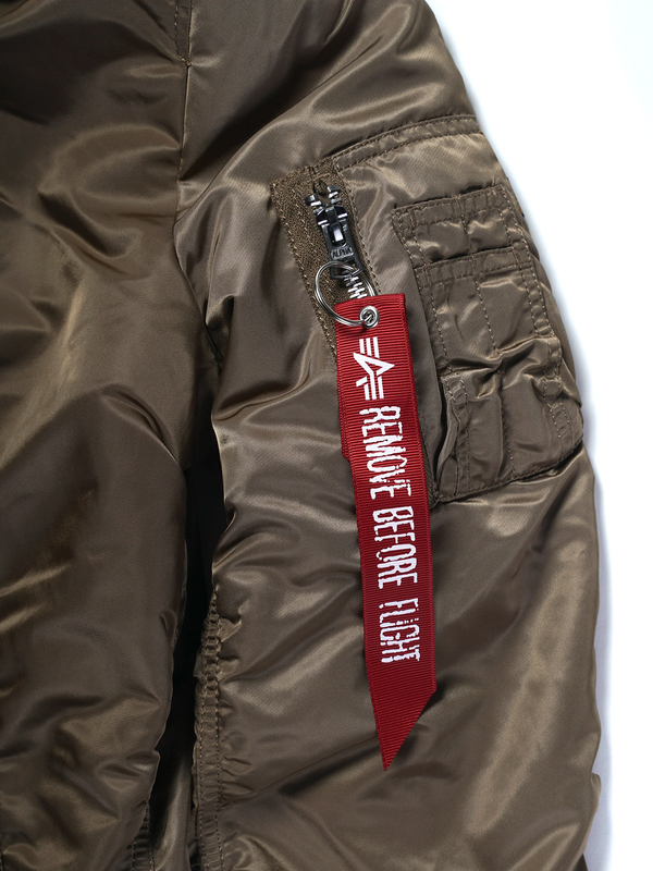 ALPHA INDUSTRIES B-15 STRAIGHT HEM MOD FLIGHT JACKET - Coyote Brown ...