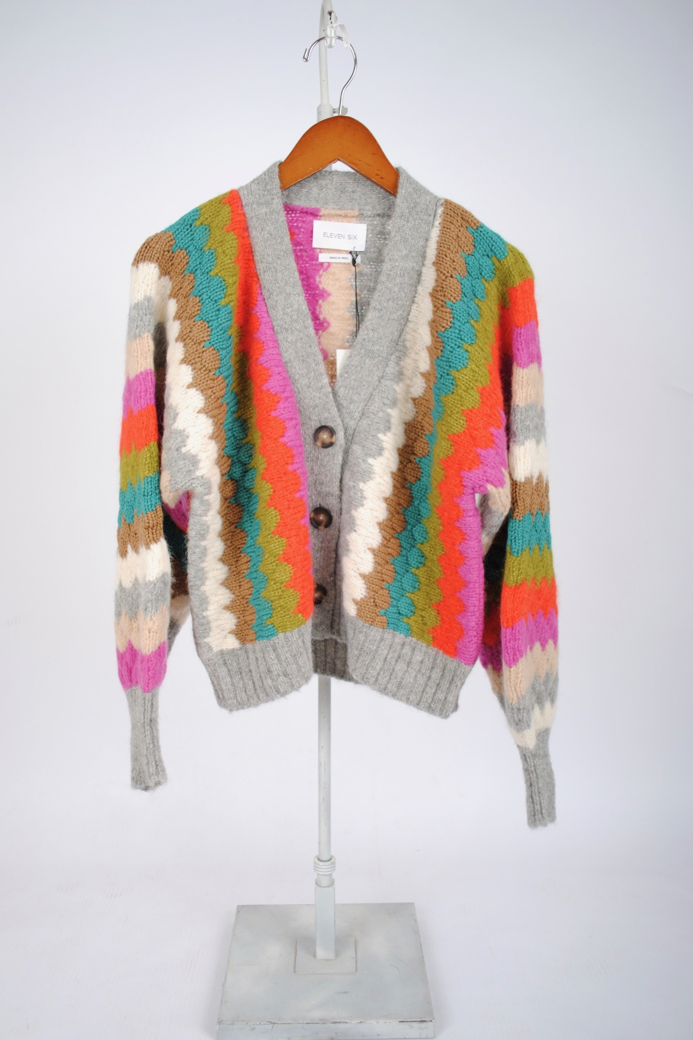 ELEVEN SIX Charlie Cardigan - Multi | Garmentory