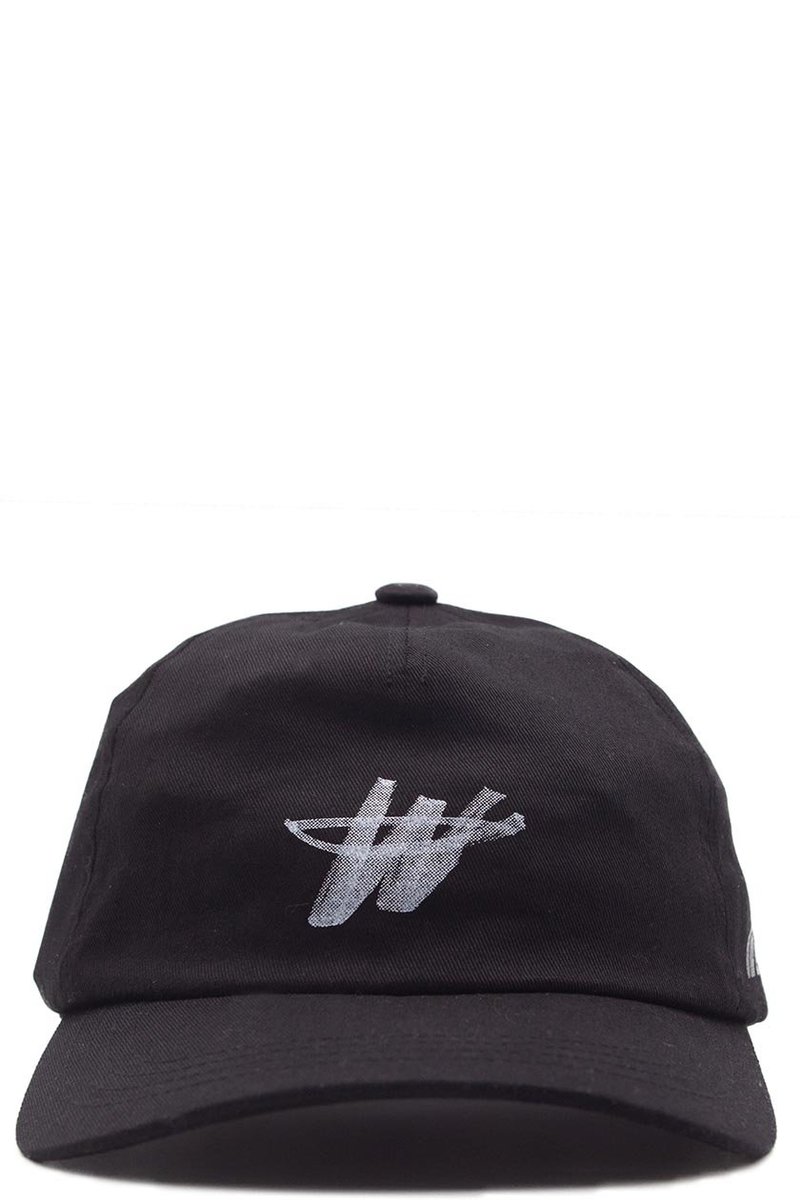 we11done WD Logo Cap - Black | Garmentory