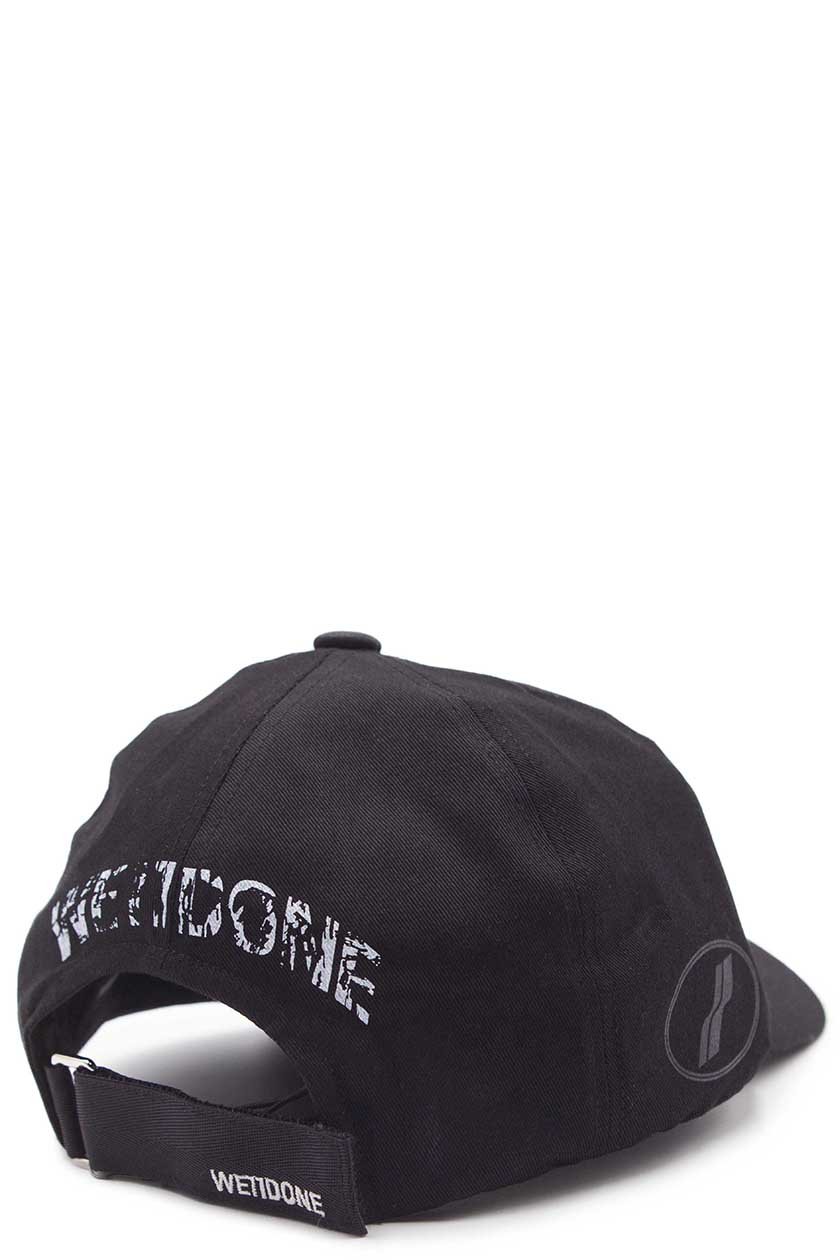 we11done WD Logo Cap - Black | Garmentory