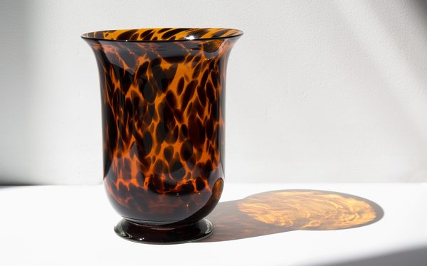 Vintage Kindred Black Franz Pohl Vase - Tortoise | Garmentory