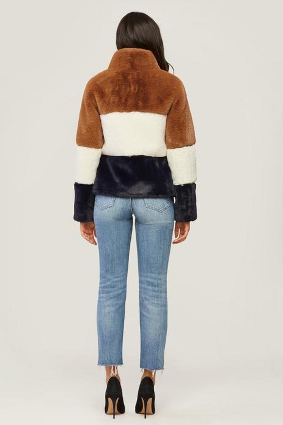 SOIA & KYO Bea Faux Fur Jacket - Multi | Garmentory