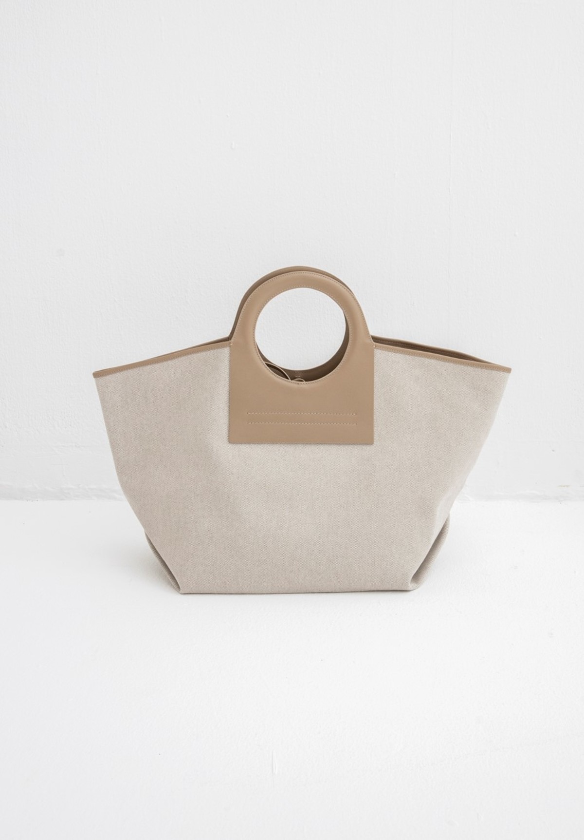 HEREU CALA LARGE TOTE BAG - TAUPE | Garmentory