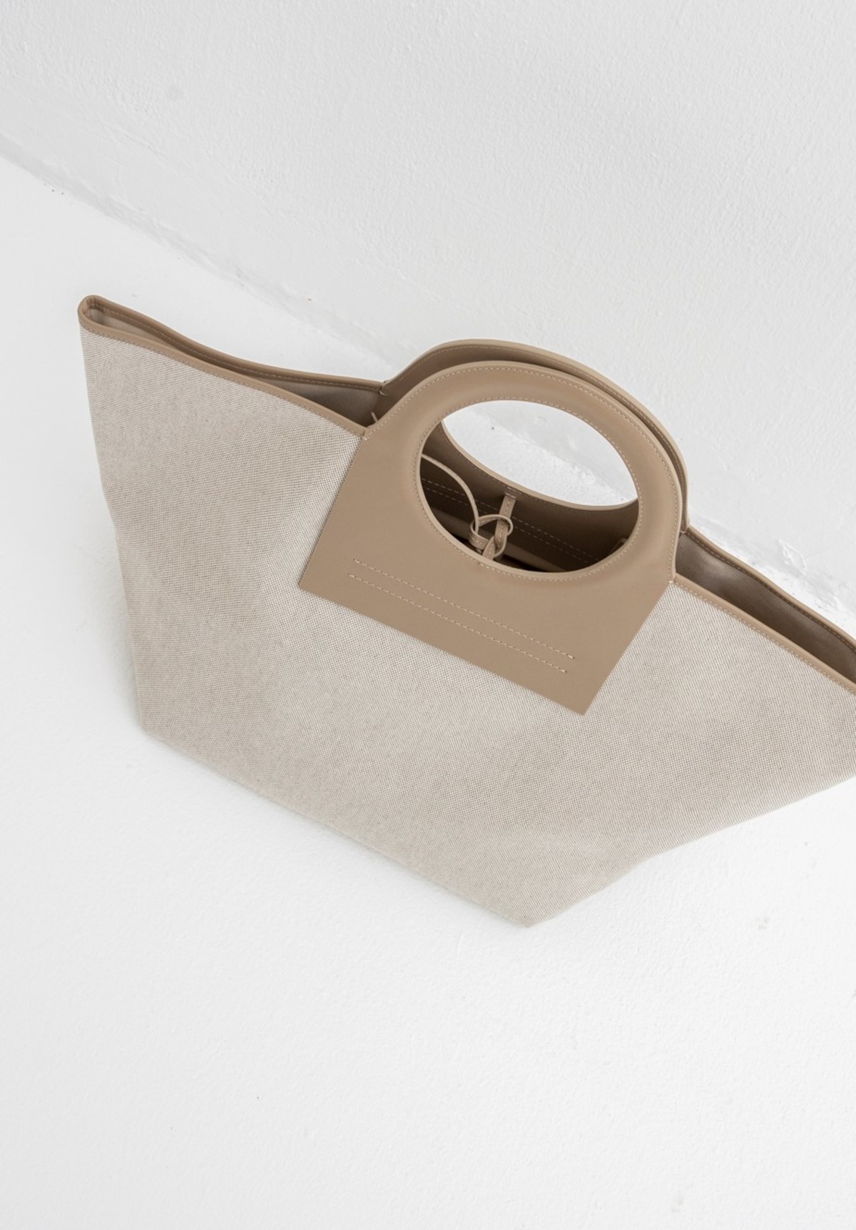 HEREU CALA LARGE TOTE BAG - TAUPE | Garmentory