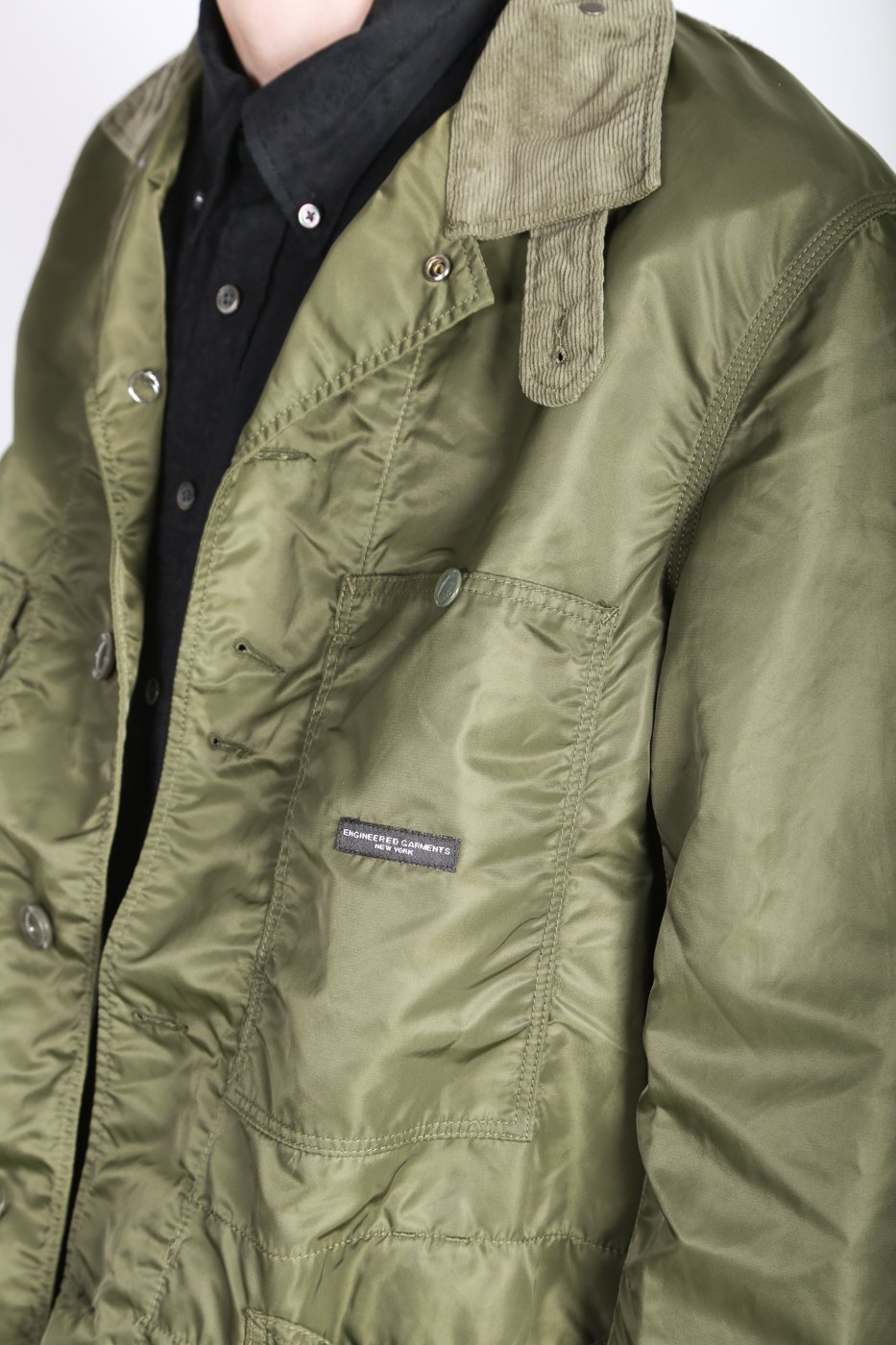Engineered Garments Long Logger Jacket | Garmentory
