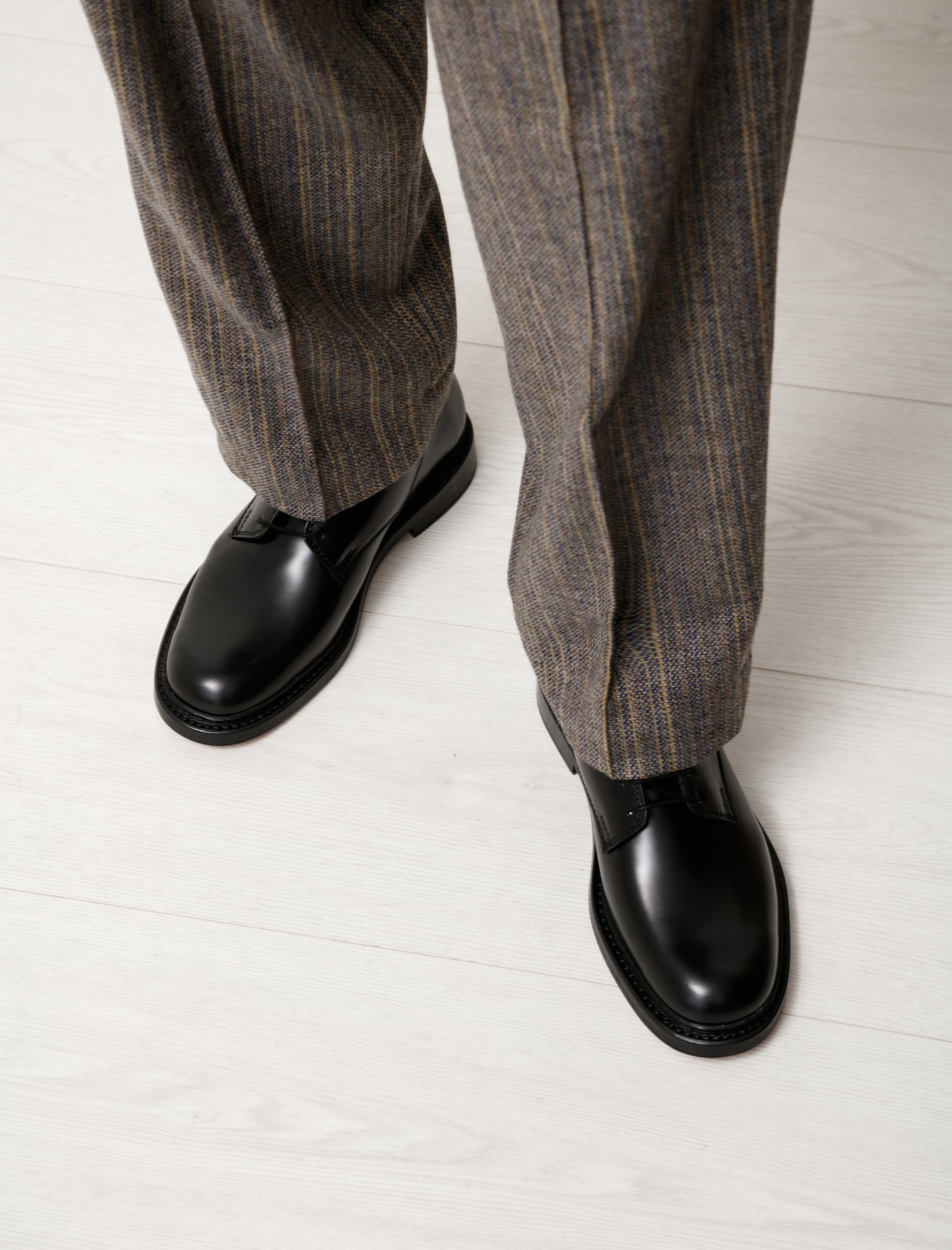 Our Legacy Uniform Parade Leather Derby Shoe - Black | Garmentory