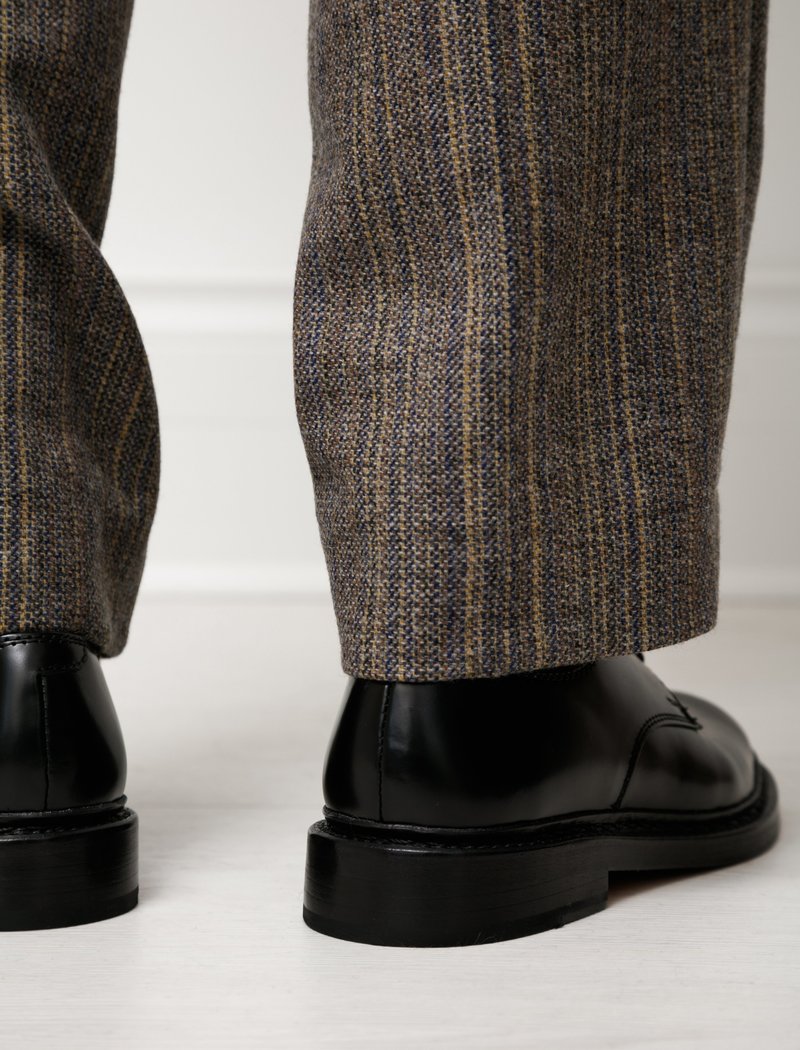 Our Legacy Uniform Parade Leather Derby Shoe - Black | Garmentory