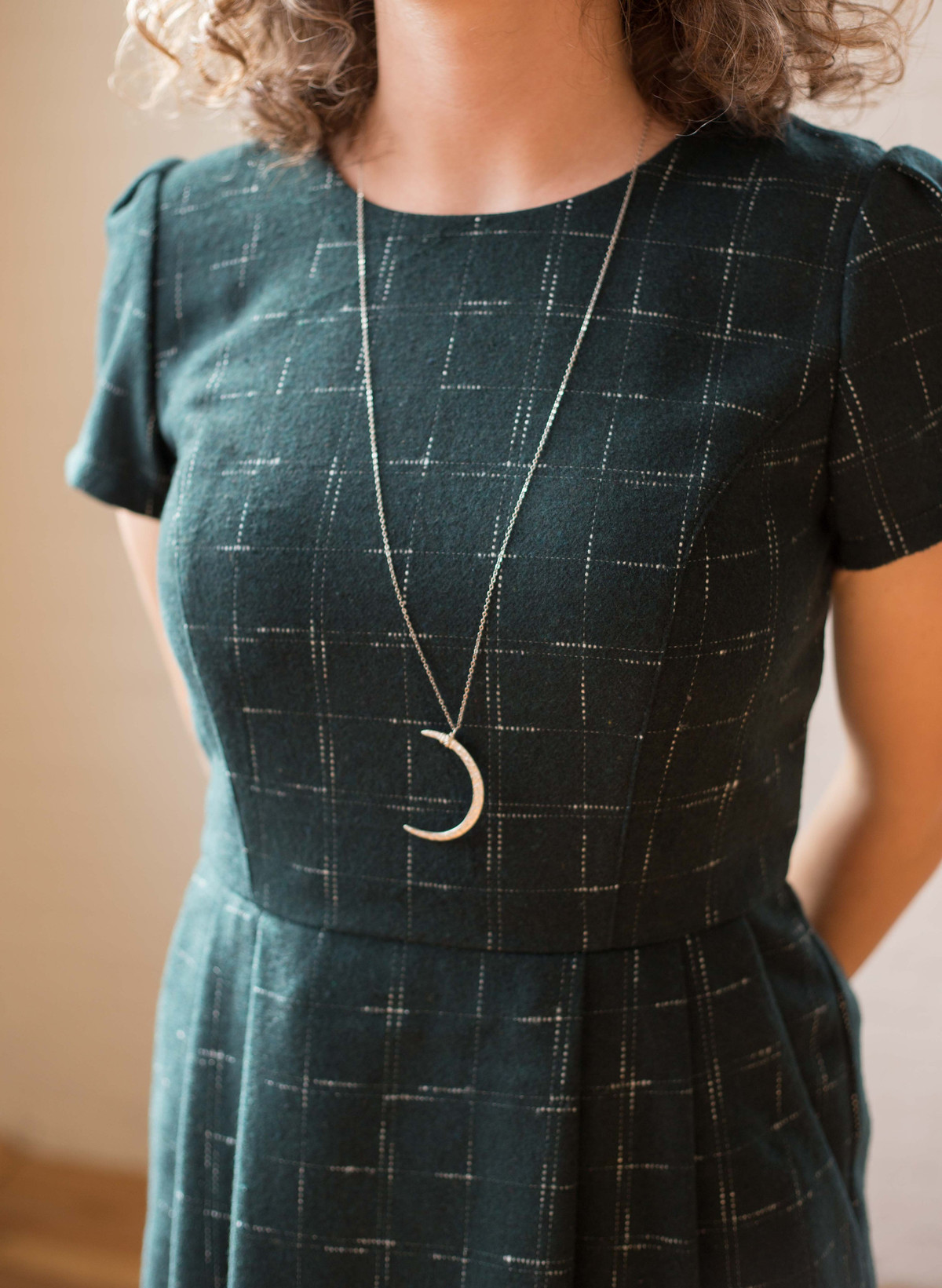 Sarah Mulder Large Crescent Moon Necklace | Garmentory
