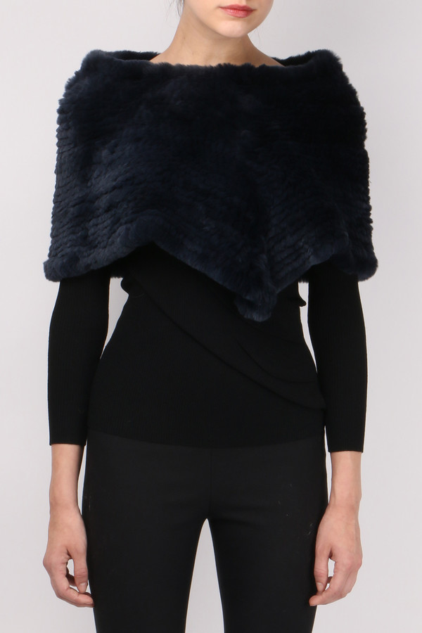 Jocelyn Fur Shoulder Scarf | Garmentory