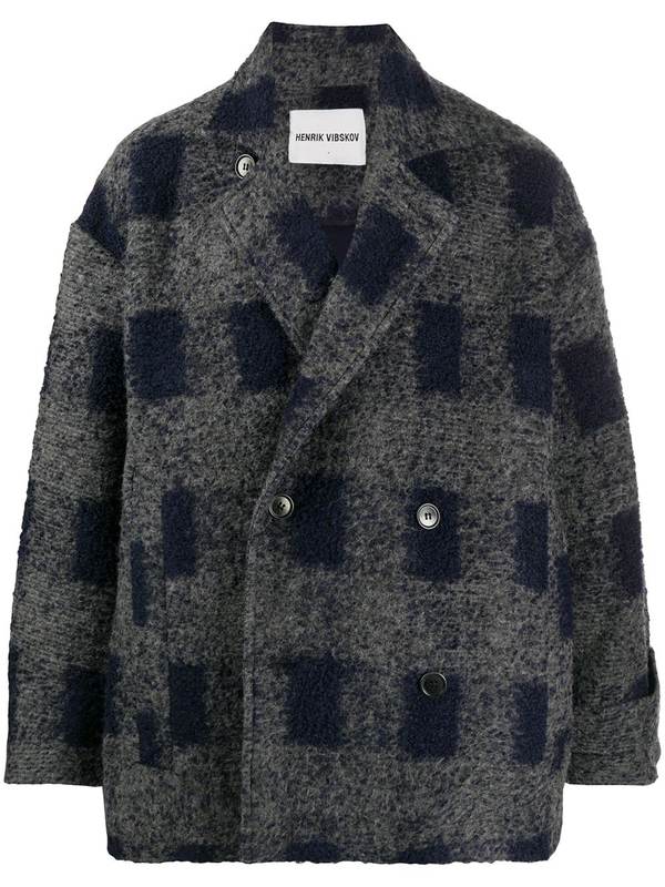 Henrik Vibskov Plumber Jacket - Blueberry Shake | Garmentory