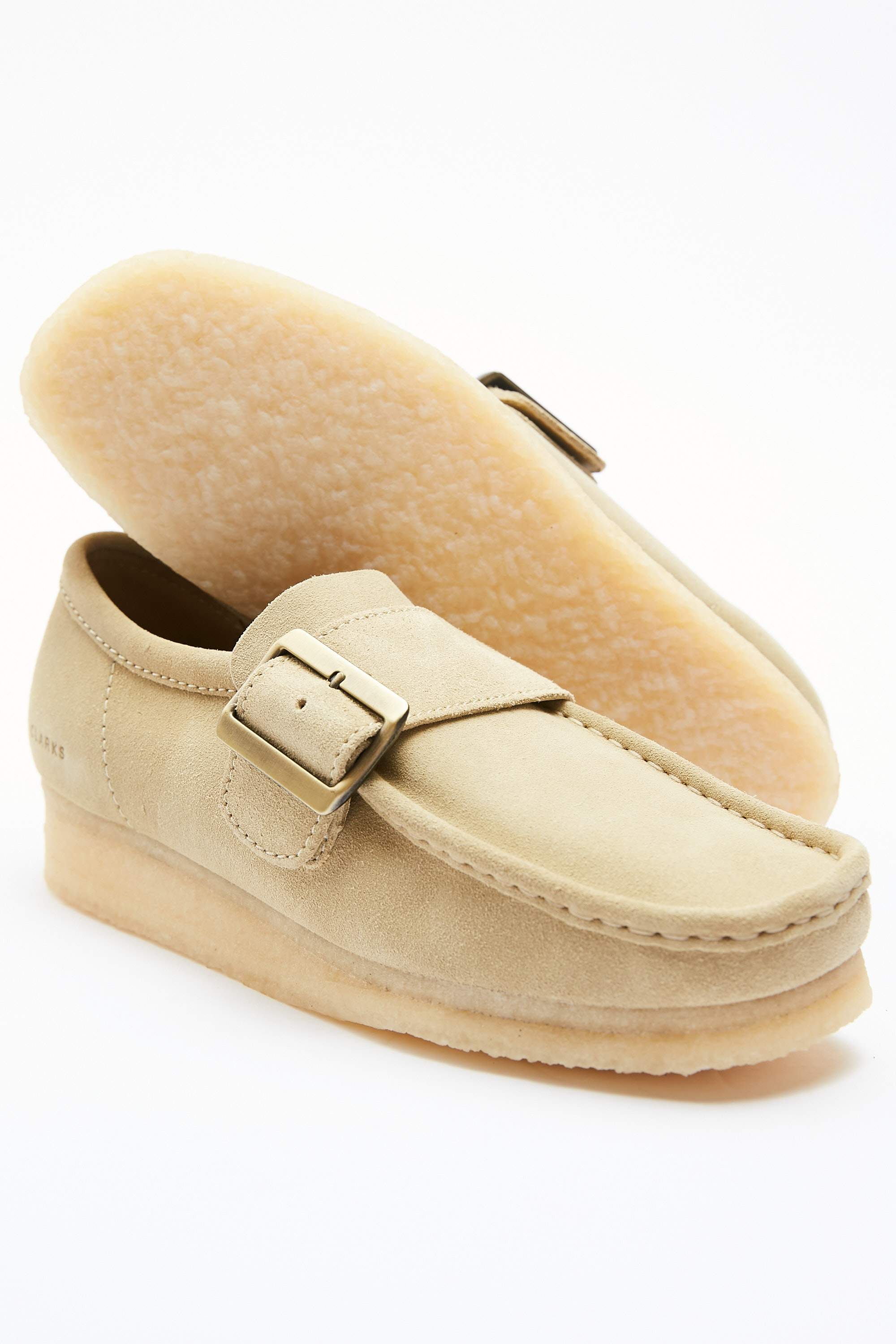 Clarks Wallabee Monk - Maple Suede | Garmentory