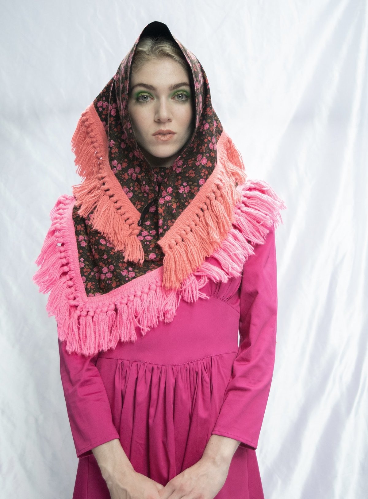 Rightful Owner Roses Shawl | Garmentory