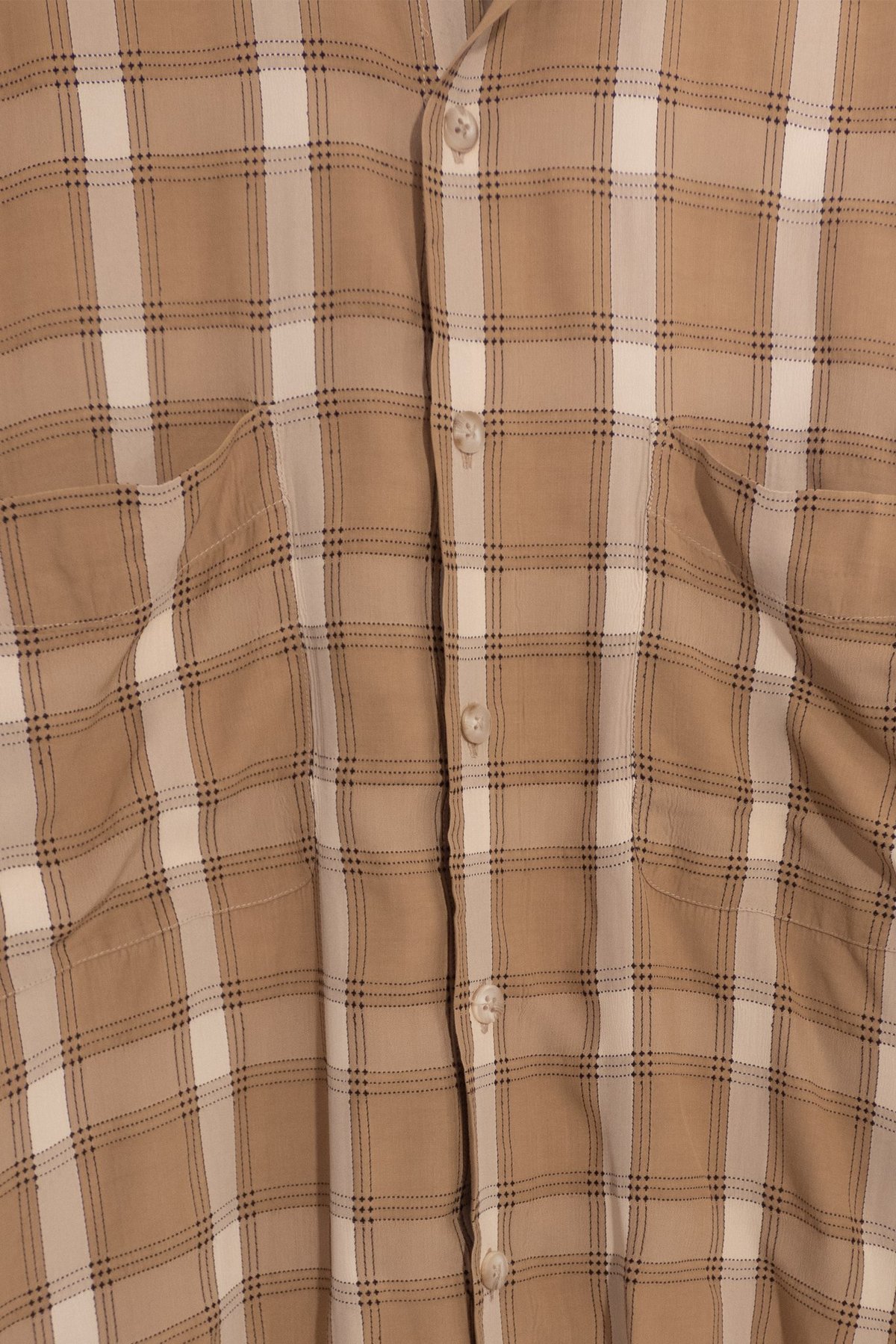 Vintage Shirt - Tan Plaid | Garmentory