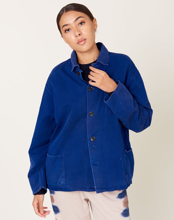 Vintage Chore Coat - Pocket Indigo | Garmentory
