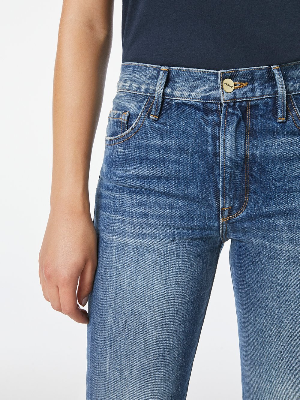 FRAME Denim Le Piper - Blue Sky | Garmentory